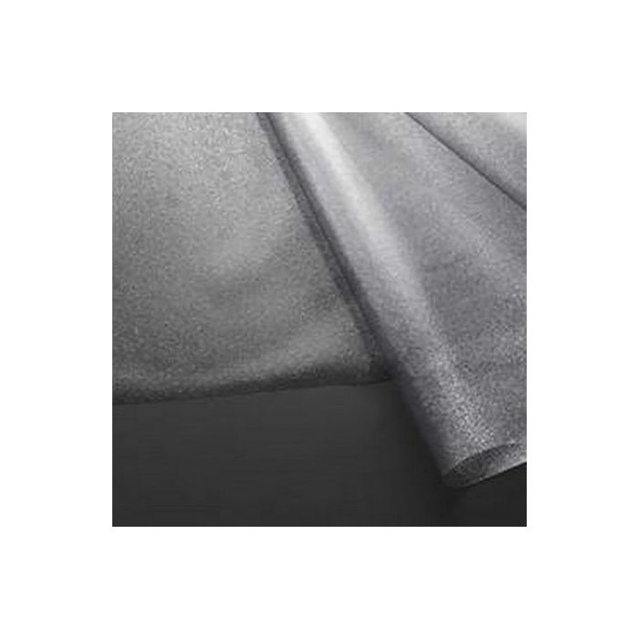 Toile cirée Transparente Glitter Silver